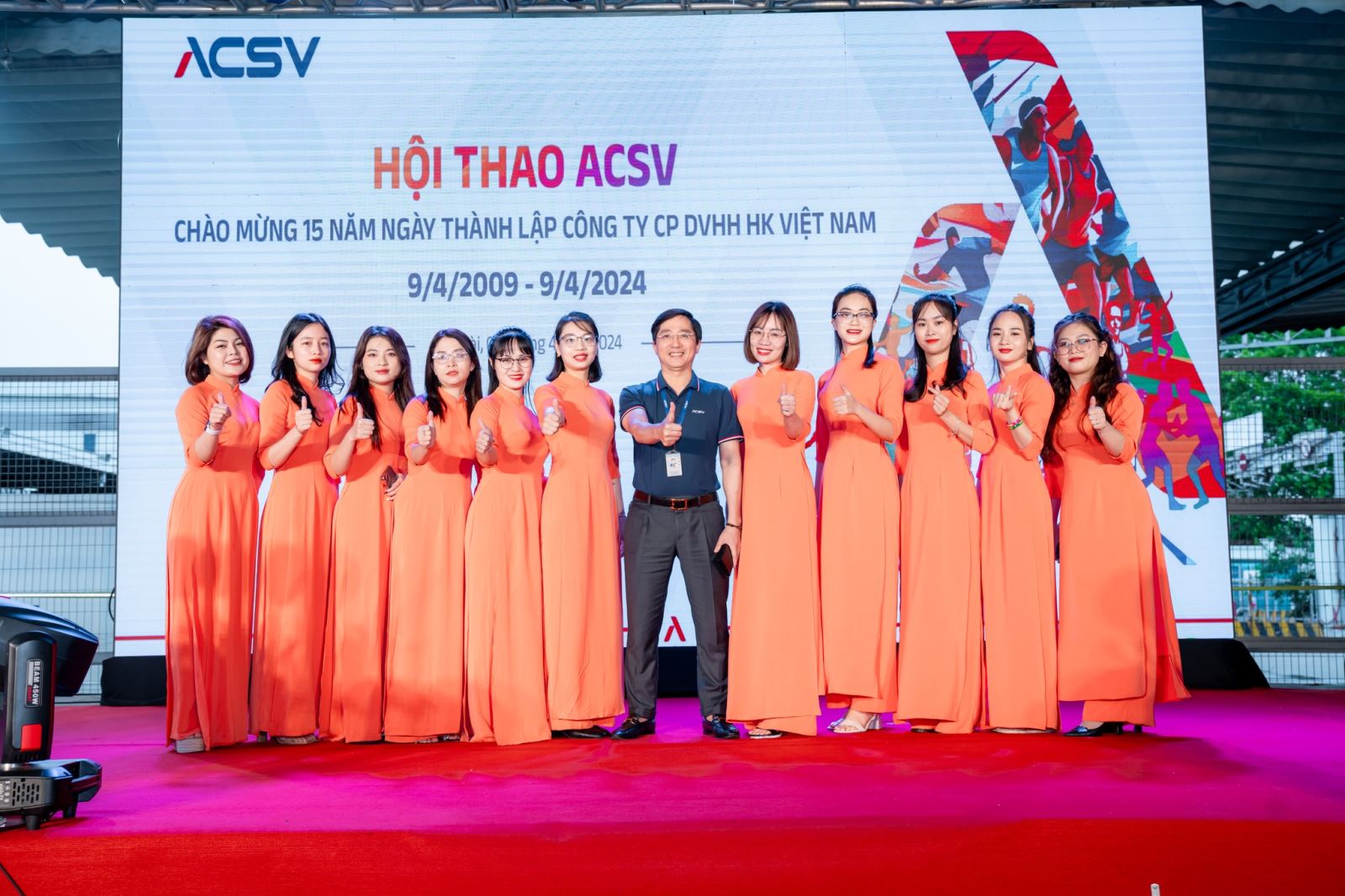 CHƯƠNG TRÌNH HỘI THAO ACSV 2024 CHÀO MỪNG KỶ NIỆM 15 NĂM THÀNH LẬP CÔNG TY