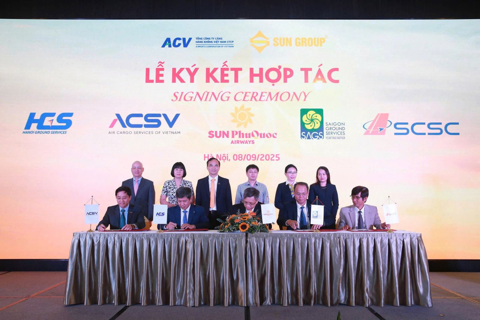 ACV CHỦ TRÌ LỄ KÝ KẾT HỢP TÁC CHIẾN LƯỢC VỚI SUN PHUQUOC AIRWAYS, CÙNG ...